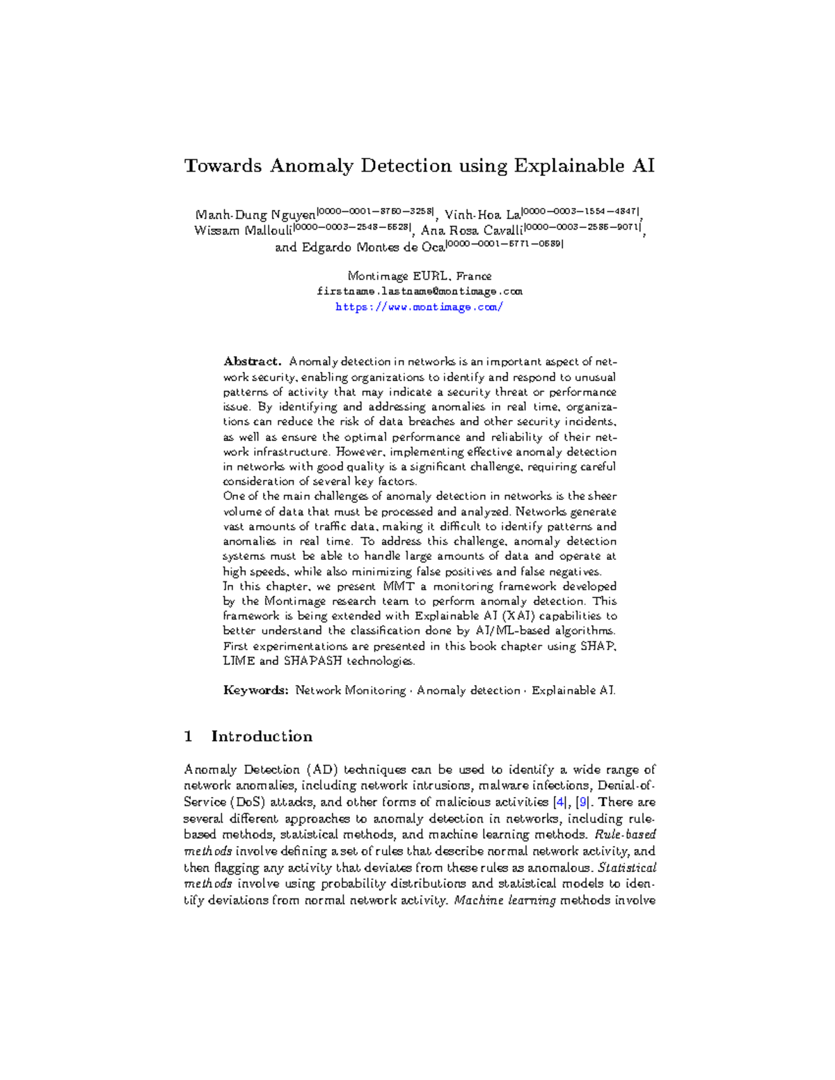 Towards Anomaly Detection with Explainable AI: Insights and Frameworks ...