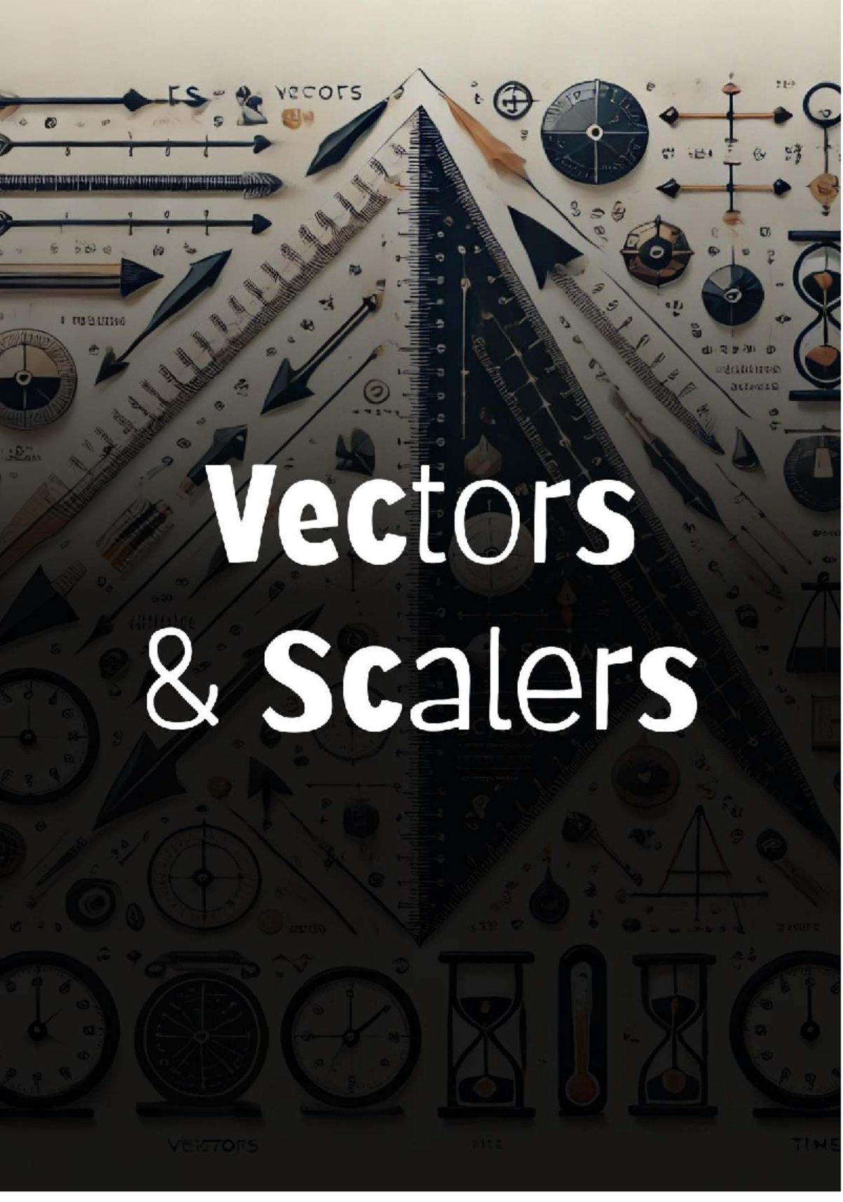 Vectors and Scalars: Understanding Physical Quantities in Physics (GAND 009) - Studocu