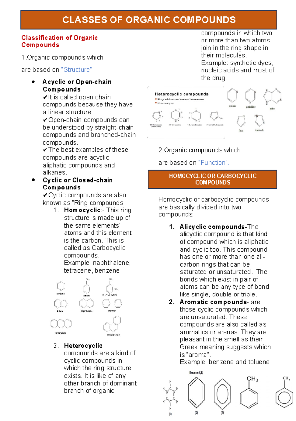 Biochem - tgfdcvbnhjiuytredc bnhju - Classification of Organic ...