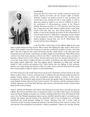 An Overview of Third Wave Feminism and the Riot Grrrl Movement - THIRD ...