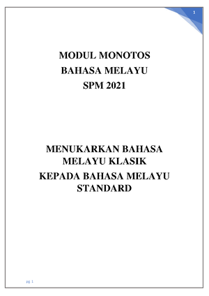 English Format Paper 1 SPM 1119 2021 - SIJIL PELAJARAN MALAYSIA MULAI ...