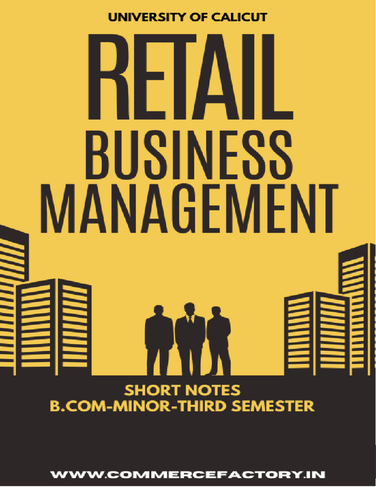 Retail Business Management (MINOR): Understanding Retail Functions and ...