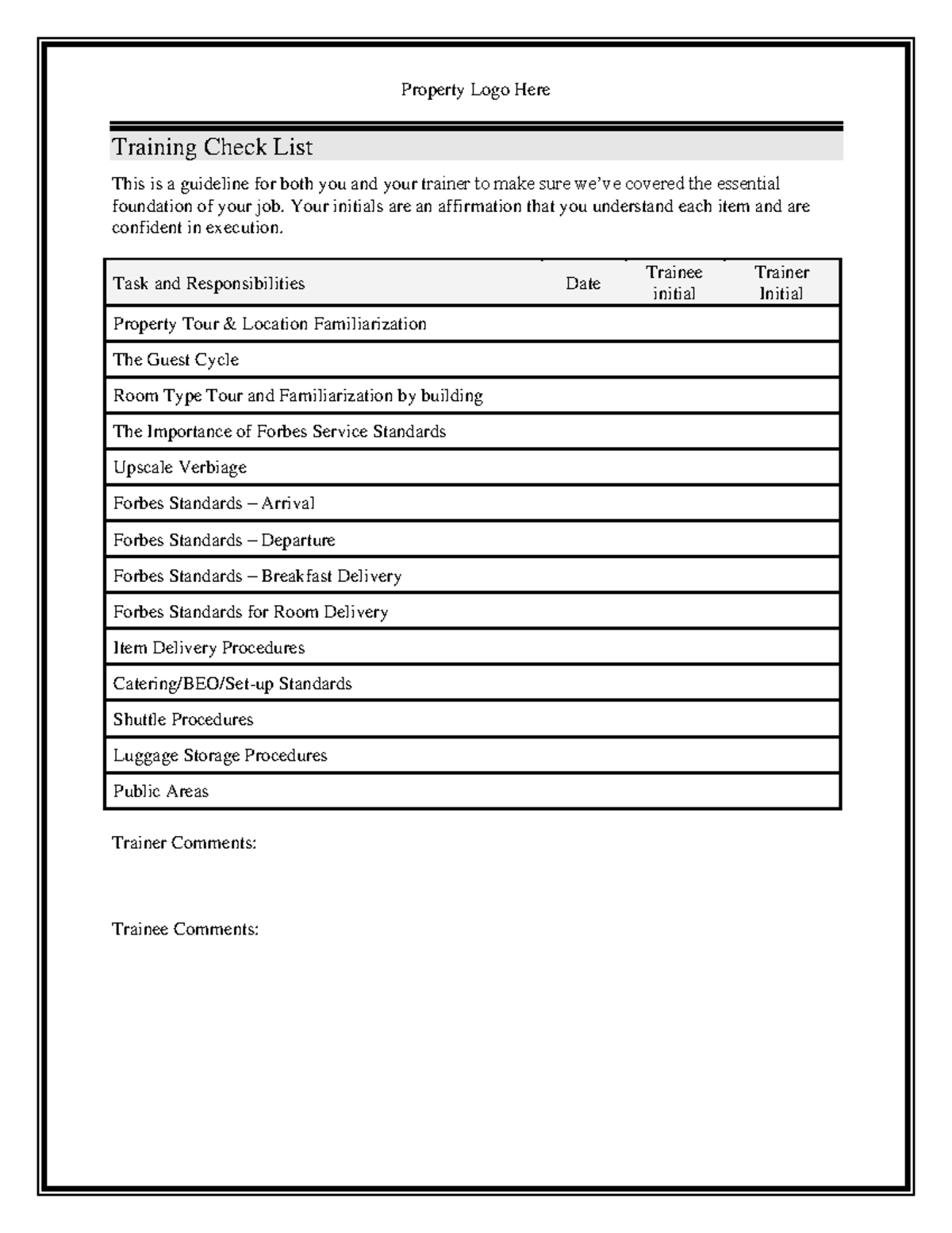 Training Checklist for Music Class - Essential Guidelines - Studocu