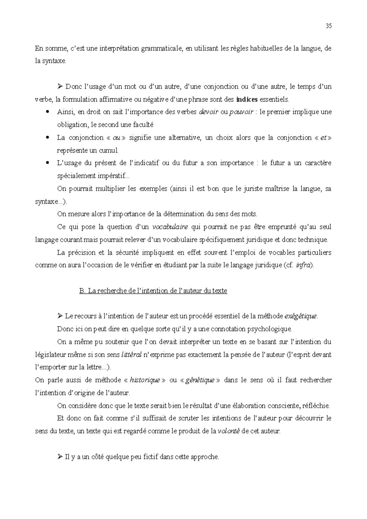 Cours MRTD 121020 - Methodologie - En somme, c’est une interprétation ...