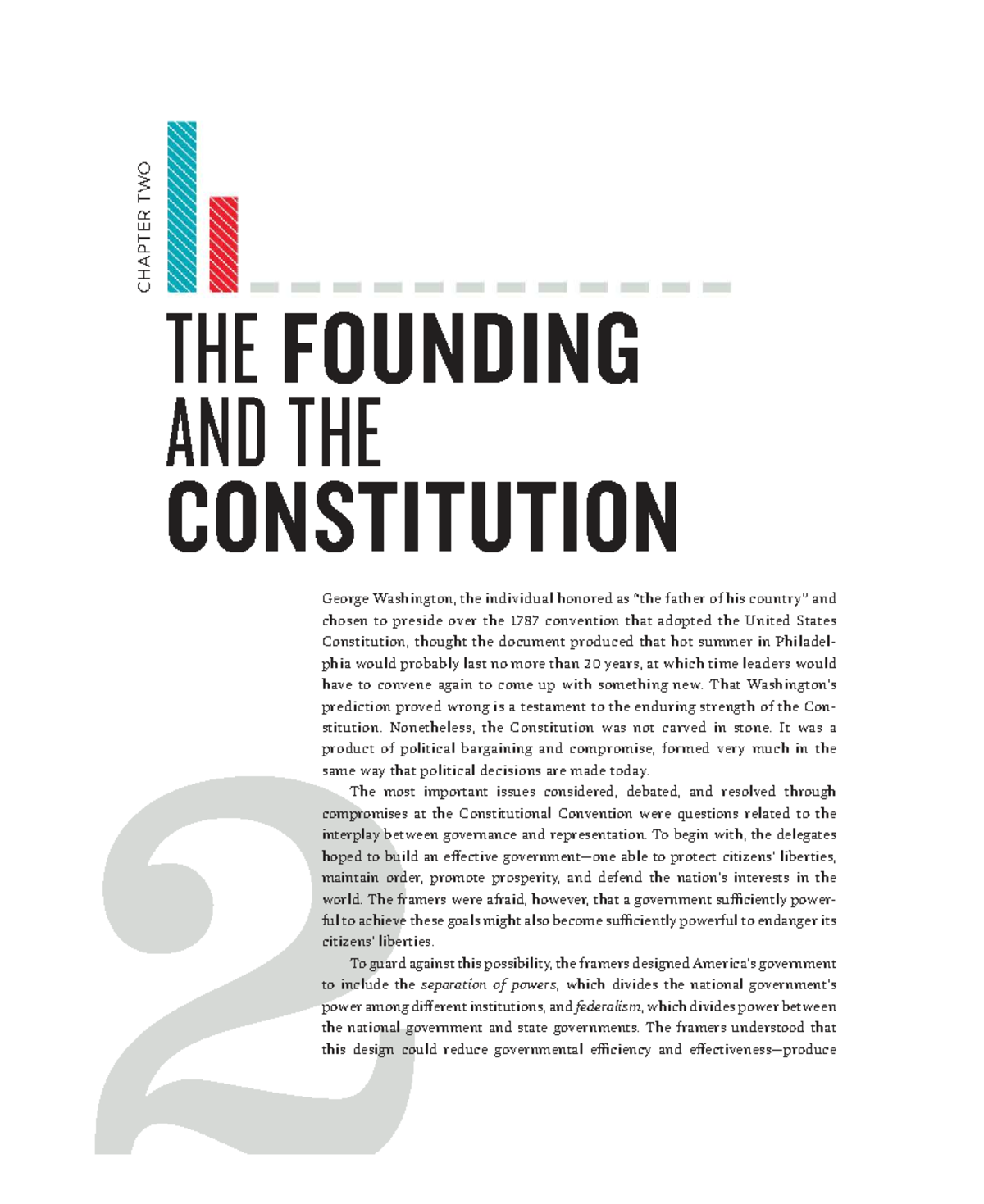CHAPTER 2: THE FOUNDING AND THE CONSTITUTION (POL 101) - Studocu