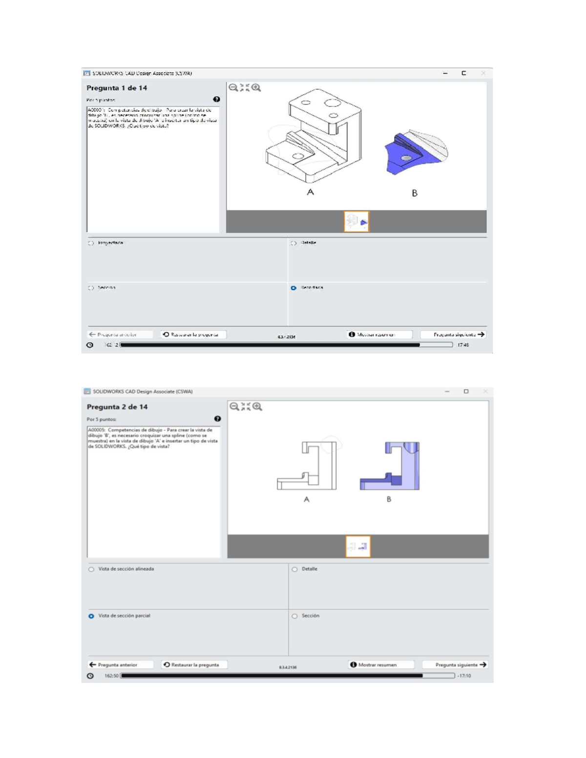 Prueba de Examen SOLIDWORKS CAD Design Associate (CSWA) - Studocu