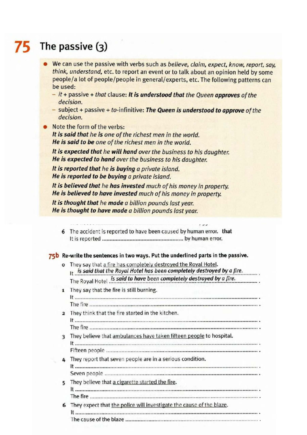 ENG 75 Passive Impersonal Structures: Understanding Usage and Patterns ...