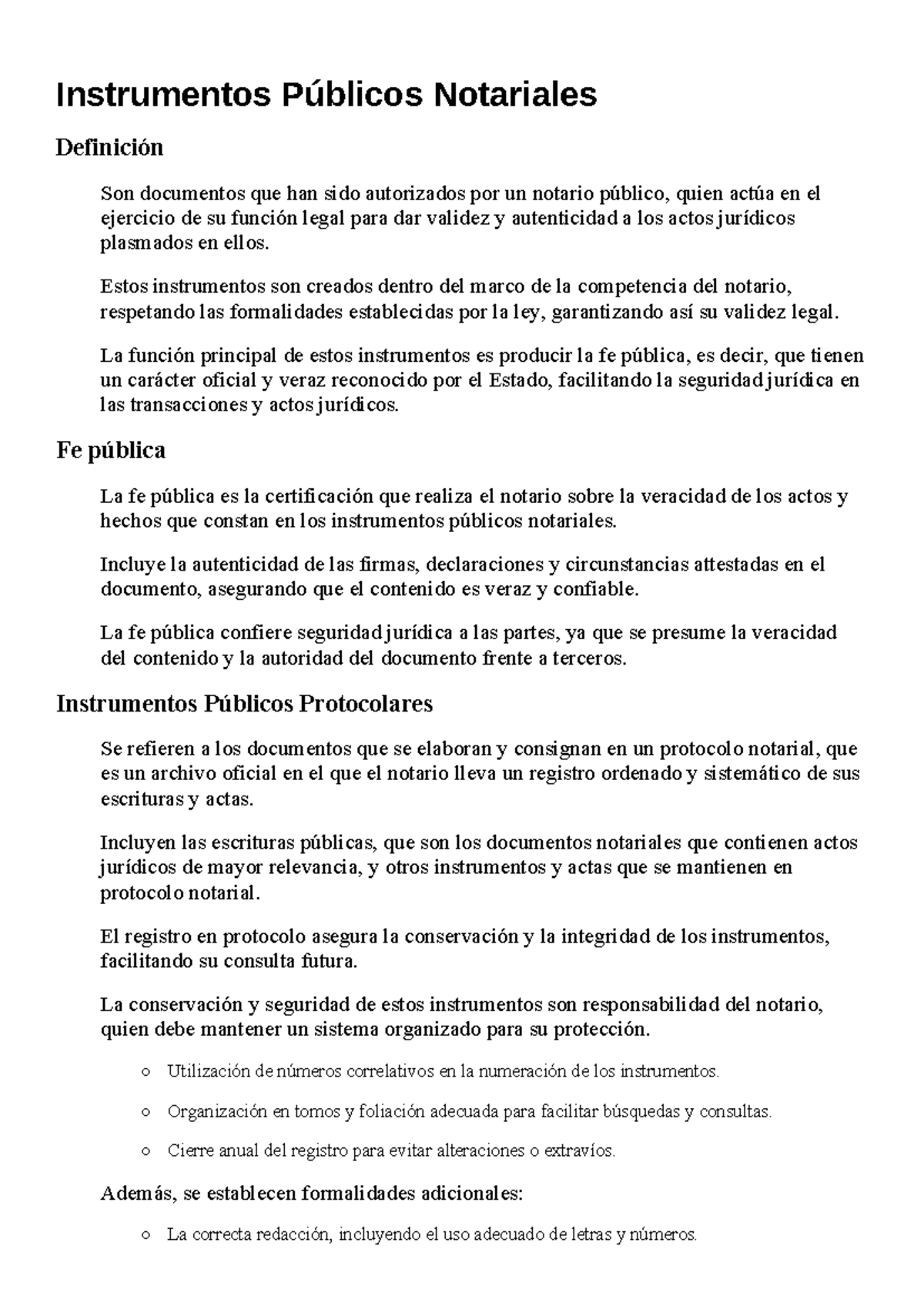 Instrumentos Públicos Notariales: Definición y Funciones Esenciales ...