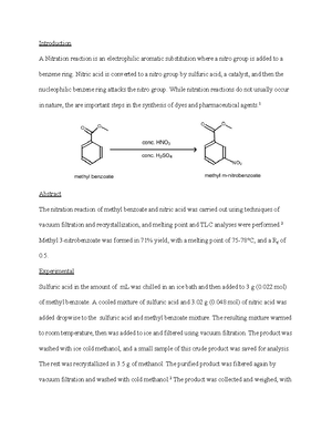 Organic Chemistry Lab 3: The Dehydration of p-Menthan-3-ol(Menthol ...