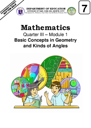 MATHEMATICS 7 Quarter 3 Module 1 - Mathematics Quarter III – Module 5 Polygons 7 DEPARTMENT OF ...