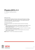 Physics - Grade: 11 - Queensland Certificate of Education - Studocu