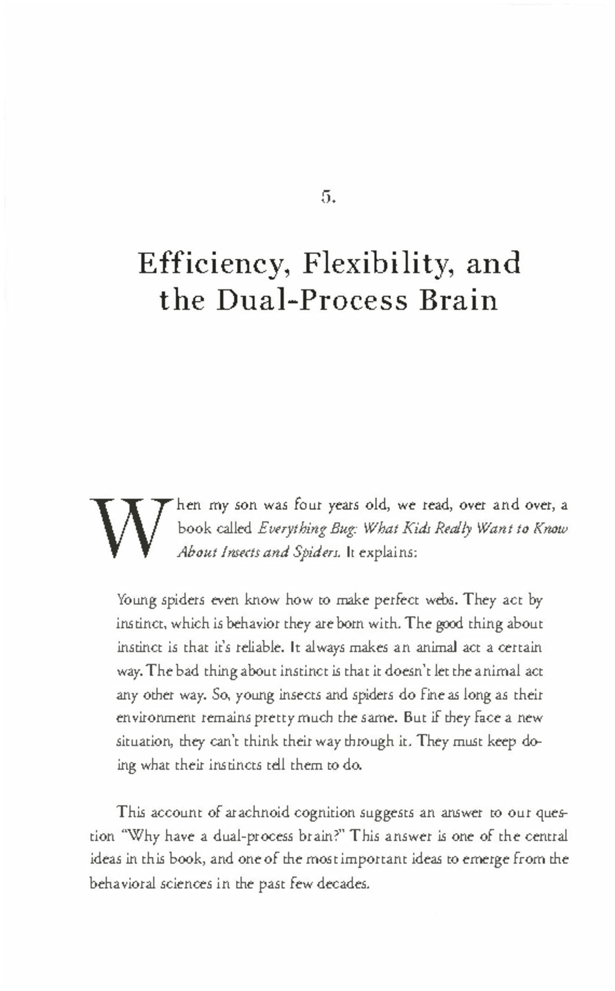 Efficiency, Flexibility, and Dual-Process Dynamics in Decision-Making ...