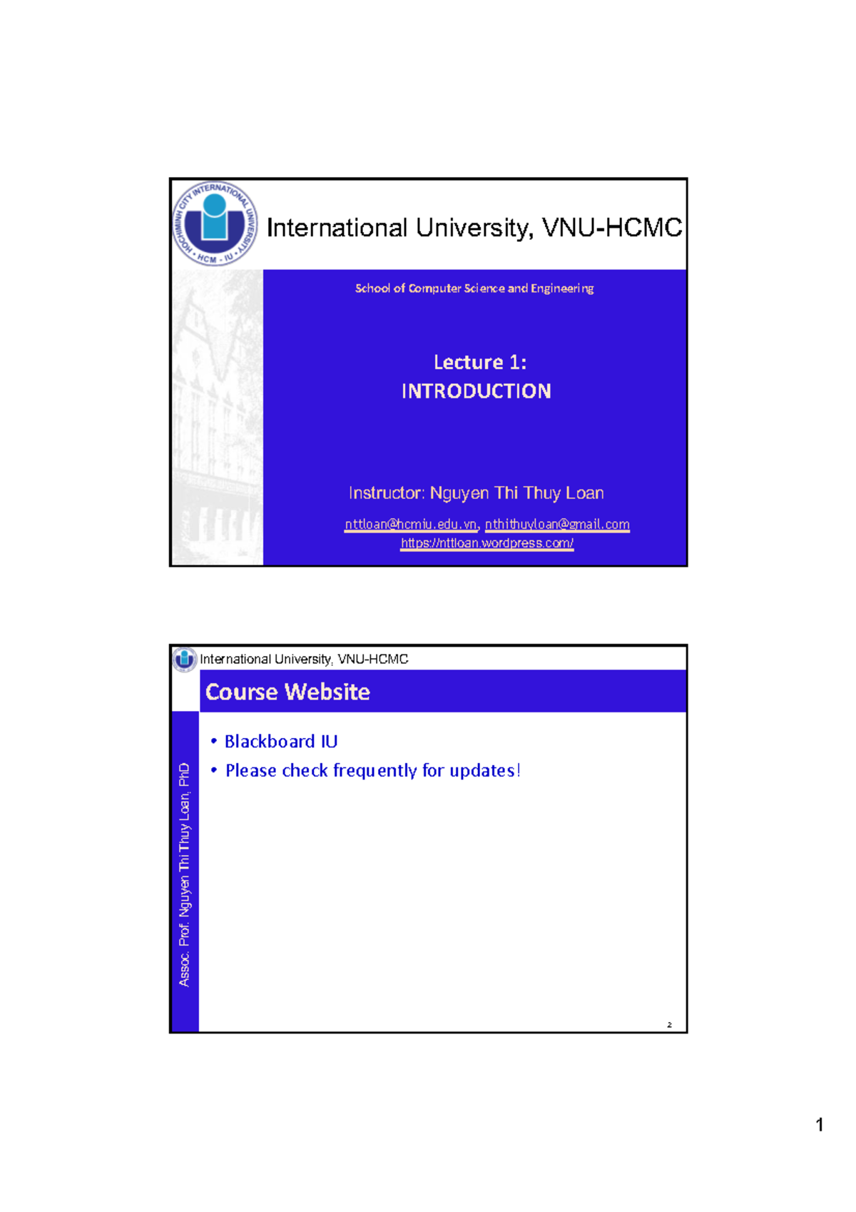 CS101 Lecture 1: Introduction to Databases and DBMS Concepts - Studocu