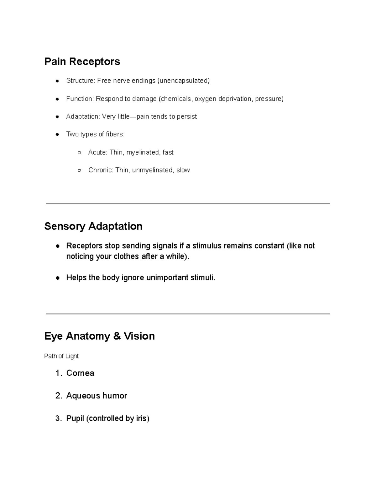 Hearing and Equilibrium Study Guide: Exploring Sound Mechanisms - Pain ...