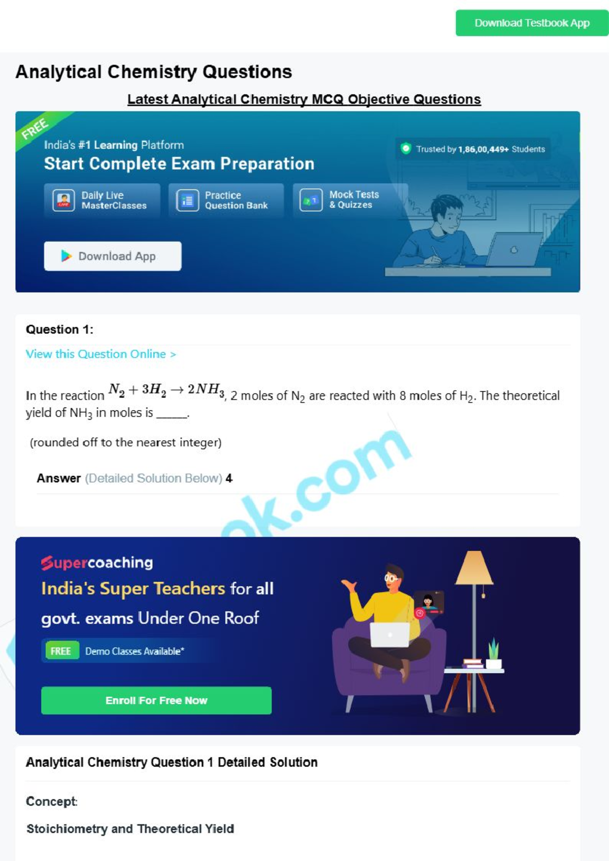 Mcq on analytical chemistry 63f34d55209 fd77e9acc6925 - Download ...