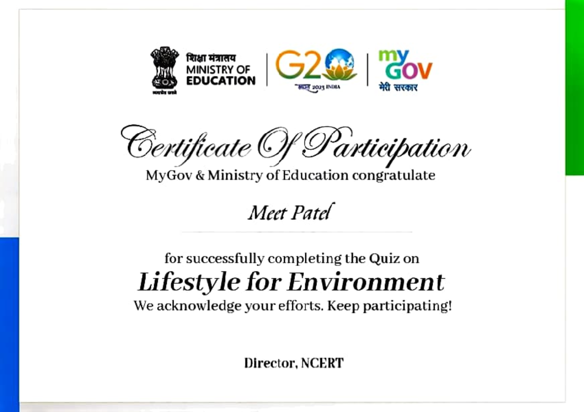 Government certificate - y MINISTRY OF OEDUCATION G2 ov Certifteate ...