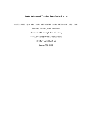 Week 5- Slide Analysis and Outline - Week 5: Slide Analysis and Outline ...