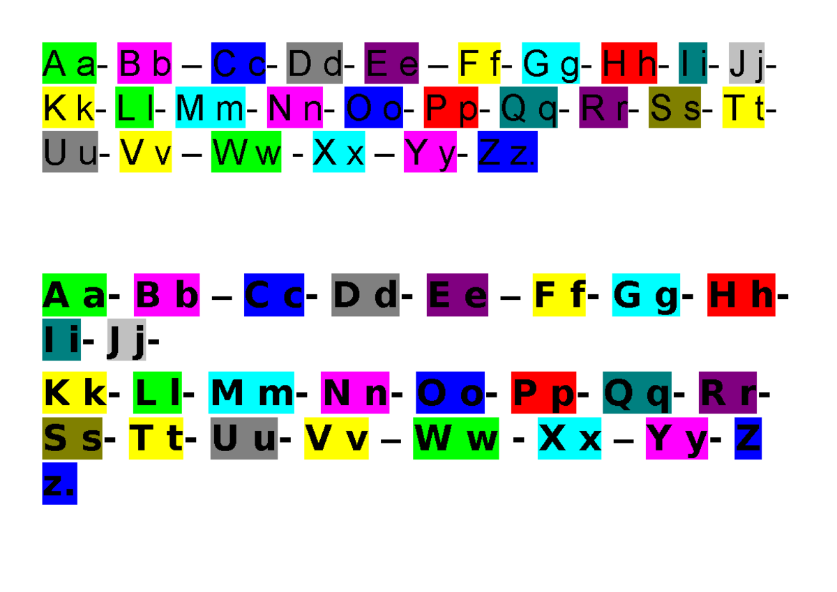 Breno Alfabet - Língua Portuguesa - A a- B b – C c- D d- E e – F f- G g- H h- I i- J j- K k- L l ...