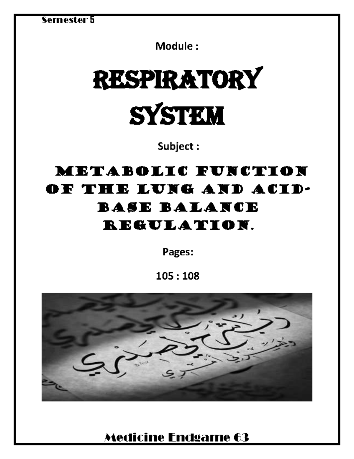 Metabolic function of the lung and acid base balance regulation - Pages ...