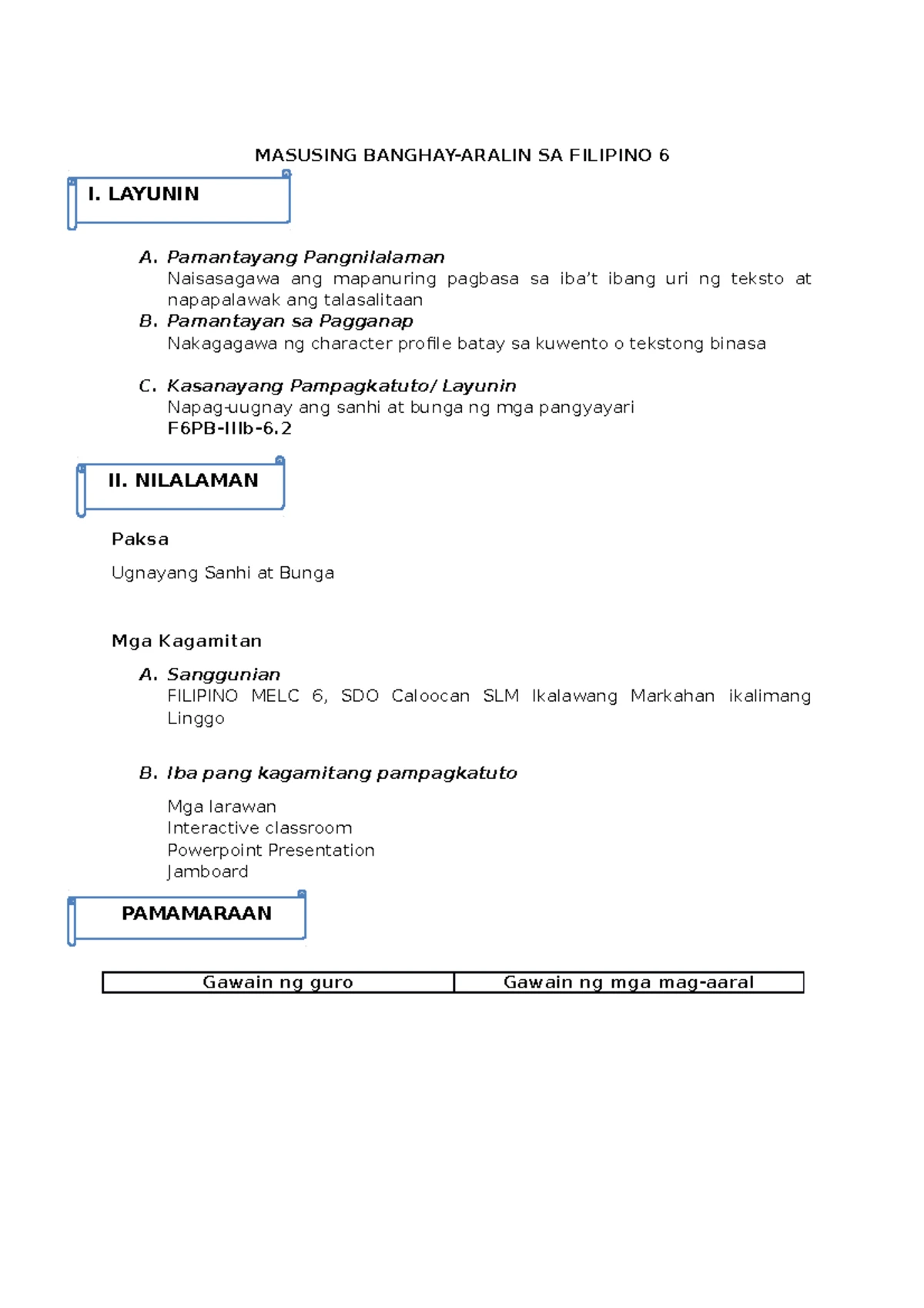 DLL-ICT: Daily Lesson Log for Grade 11 on ICT as Change Platform - Studocu