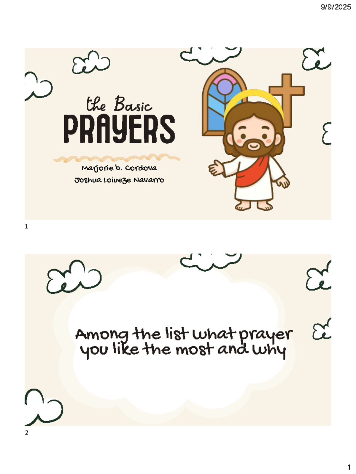 Catholic Beliefs & Practices: Basic Prayers & The Nicene Creed (CLF 1 ...