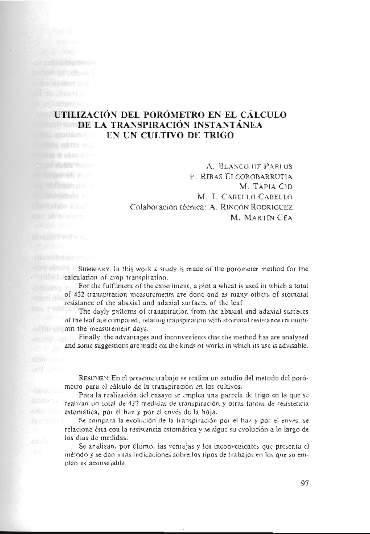 Potómetro: Informe Científico sobre su Funcionamiento y Aplicaciones ...