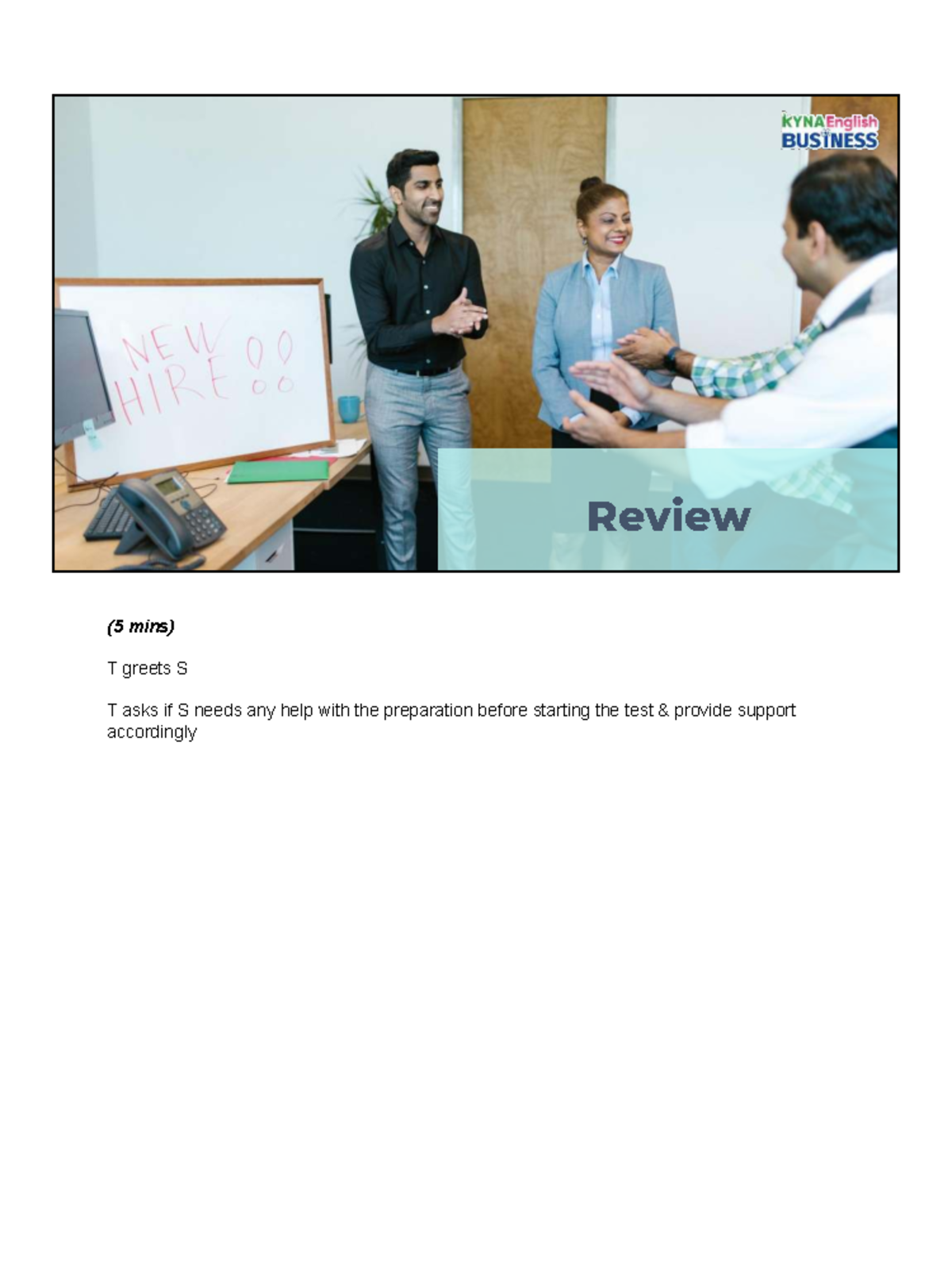 Job Interview Preparation: Strategies and Feedback (ENG 101) - Studocu