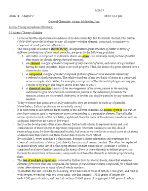 Chem111 exam1 - exam 1 with answer - Chem 111 - Studocu