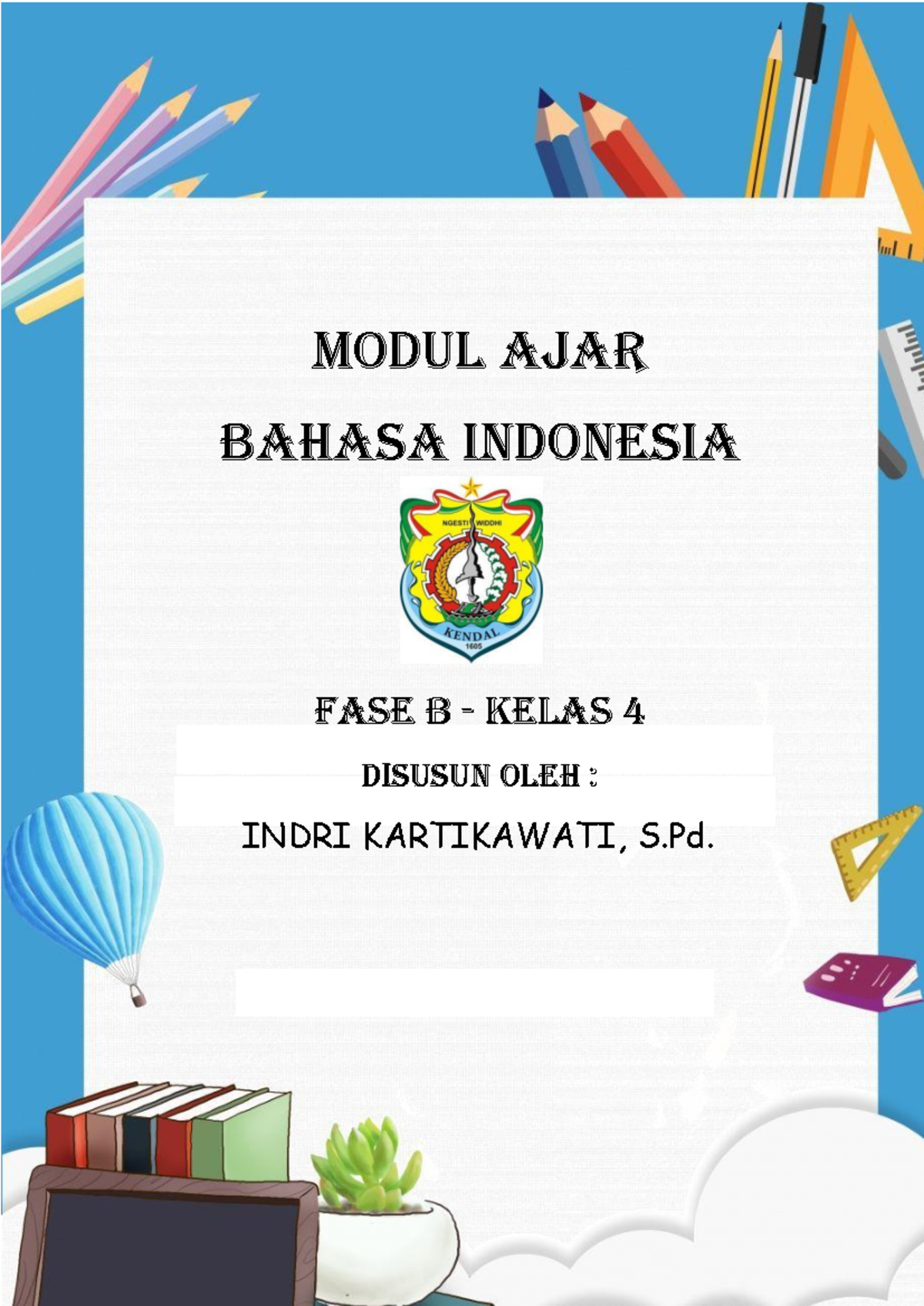 Modul Ajar Bahasa Indonesia Kelas 4 dengan Metode PjBL - Studocu