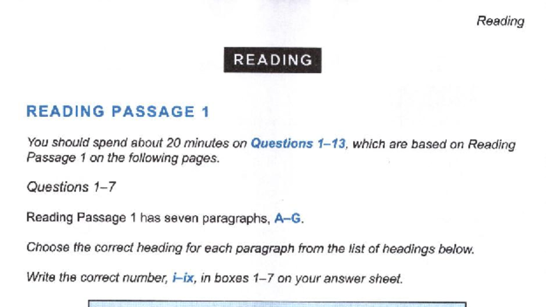 Cambridge 10 Reading Passage 1: Tea and the Industrial Revolution - Studocu