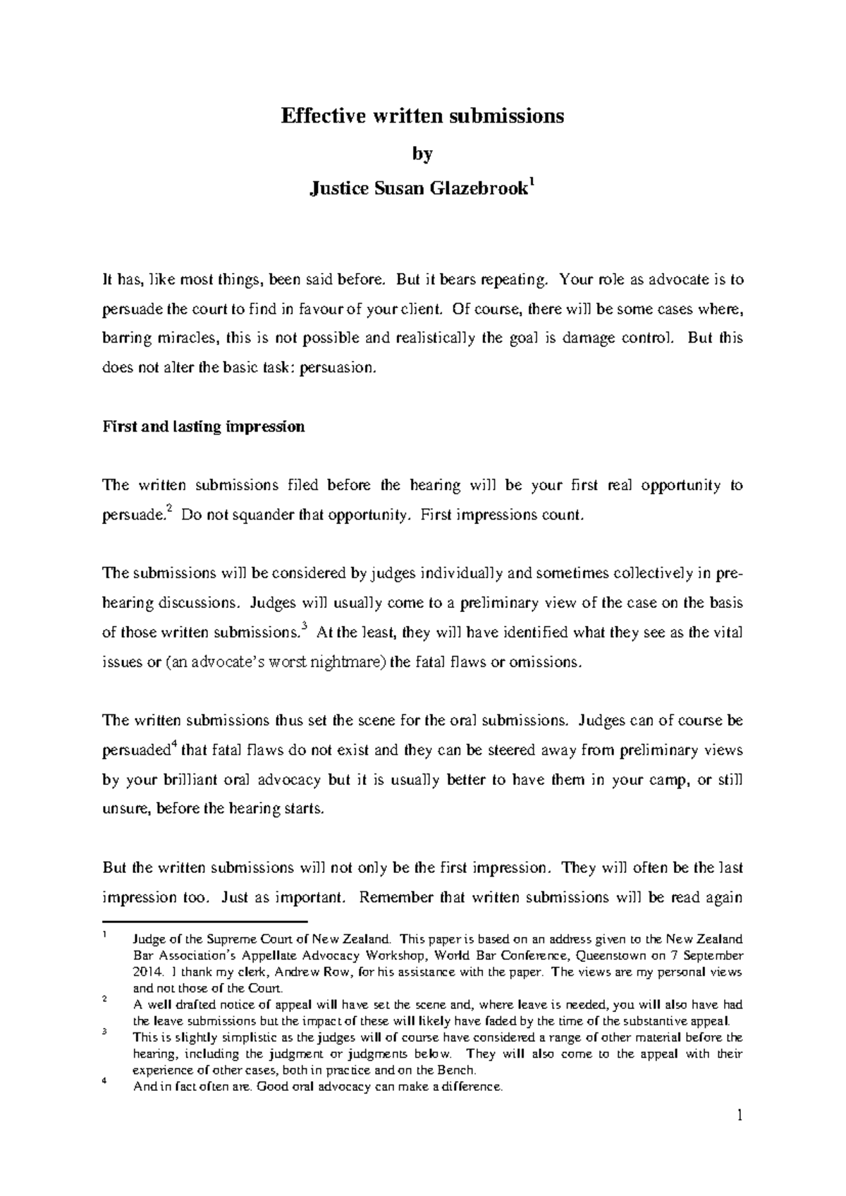 Assessment 2 - Effective Written Submissions Guidelines and Insights ...