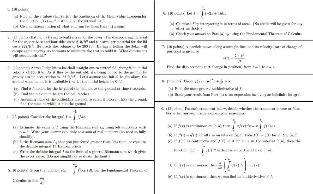 Math 225 Summer 2023 Midterm - MATH 225 - Studocu
