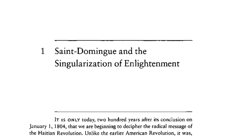 03 - Nesbitt - The Haitian Revolution and the Singularization of ...