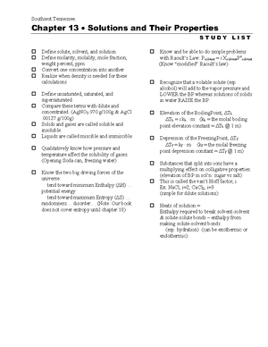 GenChem II (Chem1120) Final Exam Study Guide: Liquids, Solids & Forces - GenChem II Chem1120 ...
