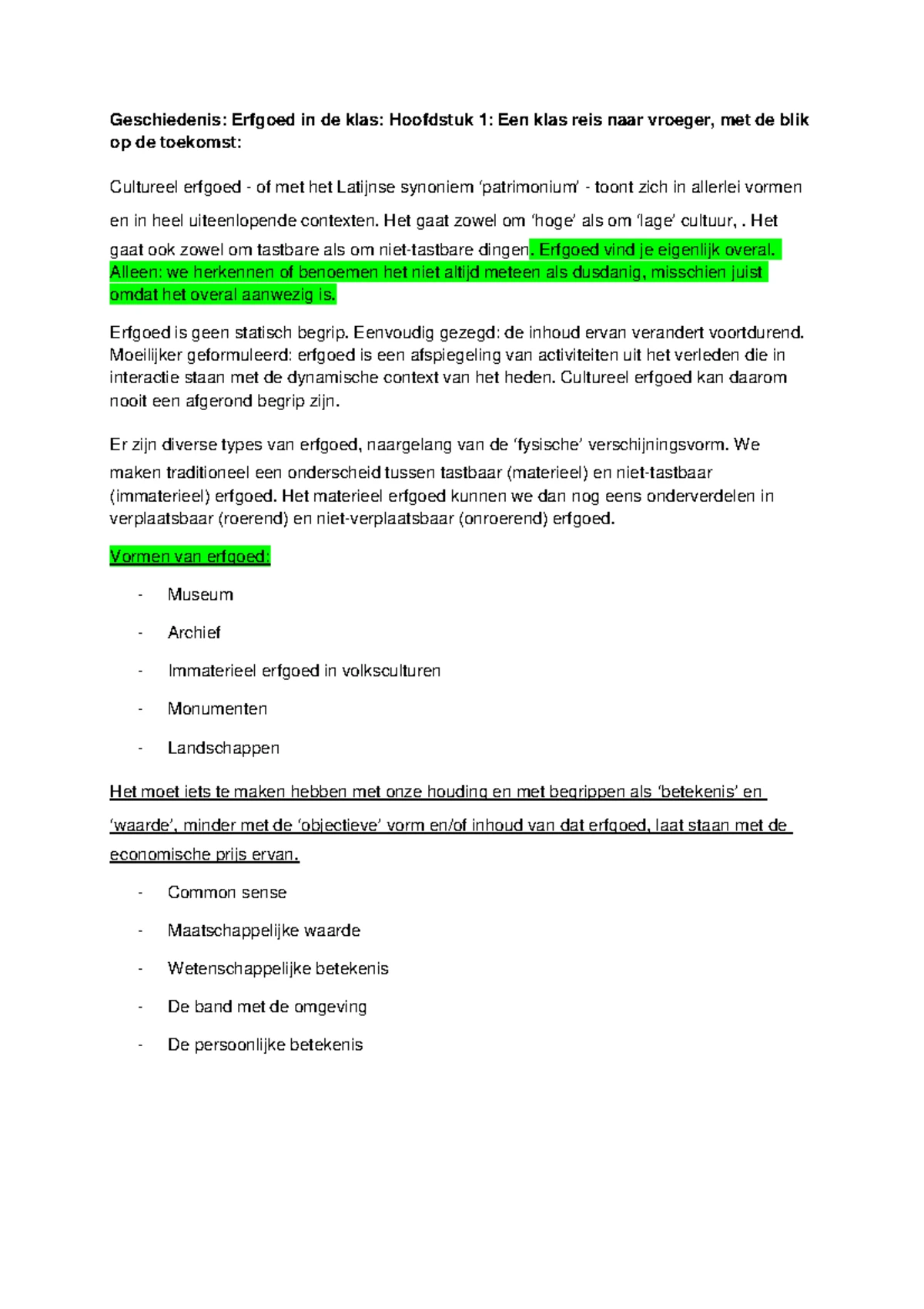 Samenvatting Geschiedenis & Samenleving: Kern- en Ontwikkelingsdoelen ...