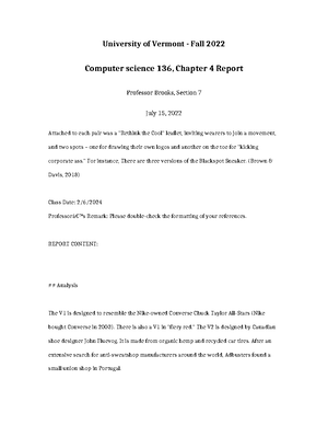 Literature 246 Chapter 4 Guide - University of Central Florida - Summer ...