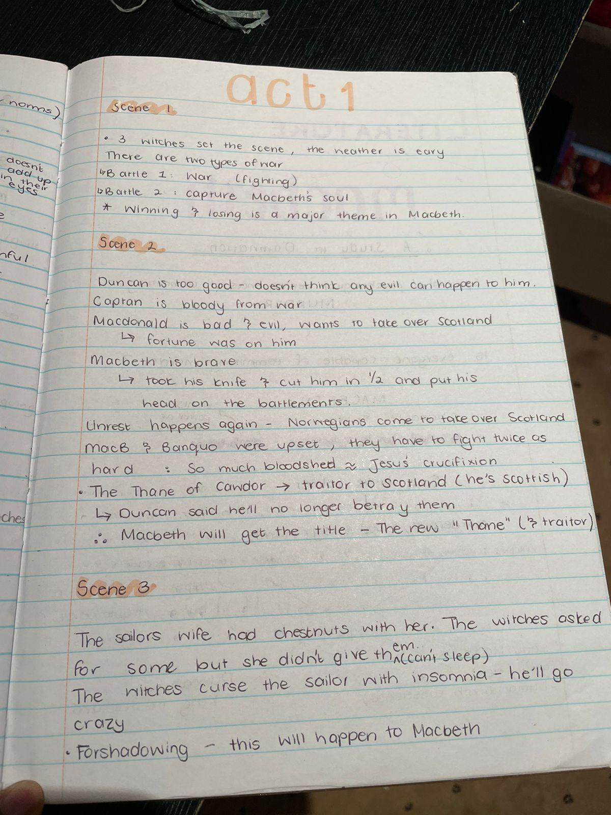 Macbeth Act 1 & 2 Summary and Analysis - Studocu