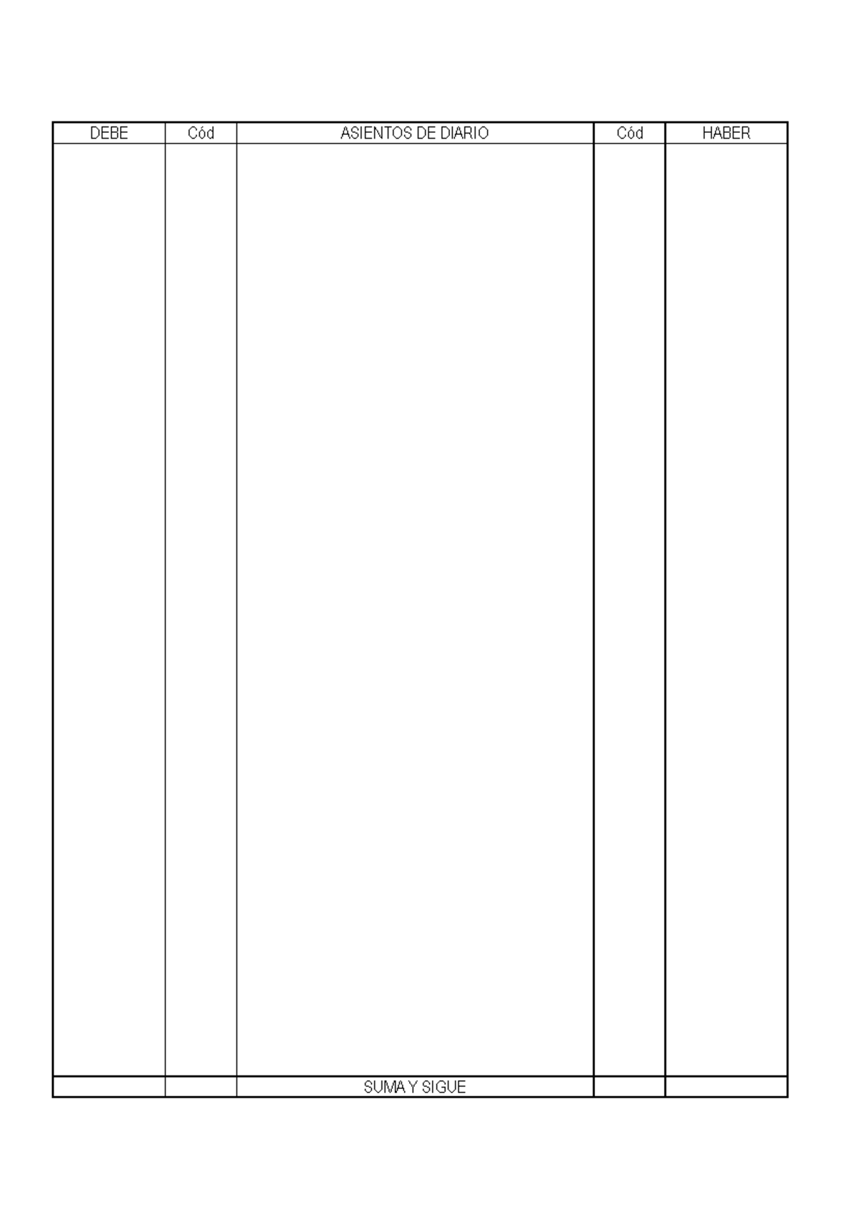 Libro Diario - Contabilidad y fiscalidad - Studocu