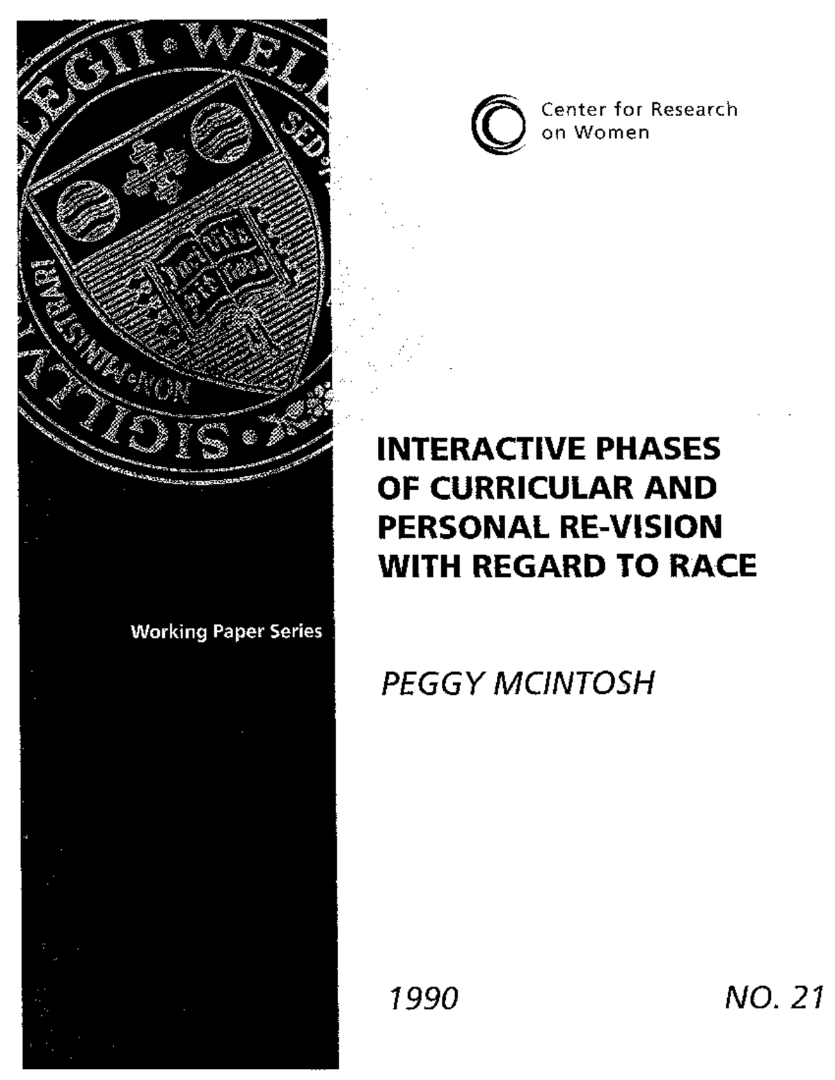 P. Mc Intosh - Interactive Phases of Curriculum and Personal Re-vision ...
