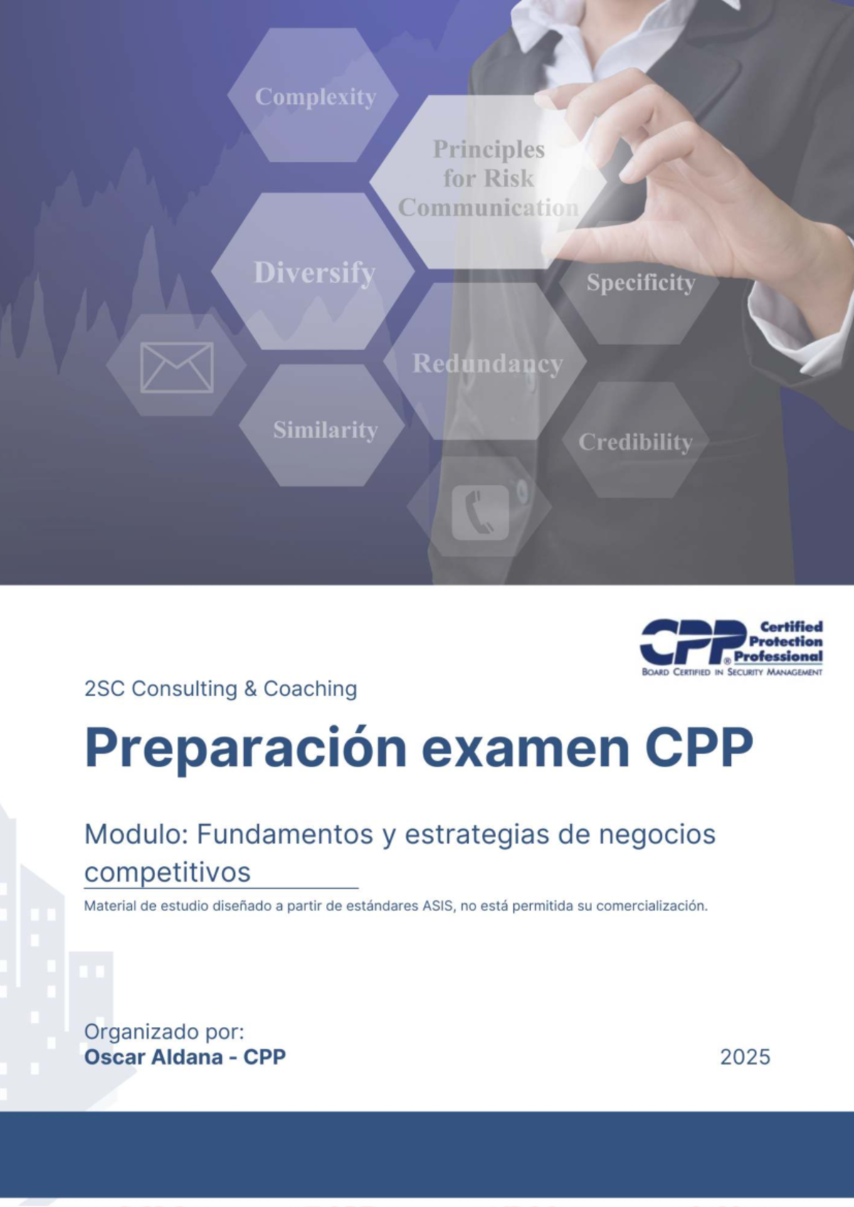 Material de Estudio para la Certificación CPP: Fundamentos y Estrategias - Studocu