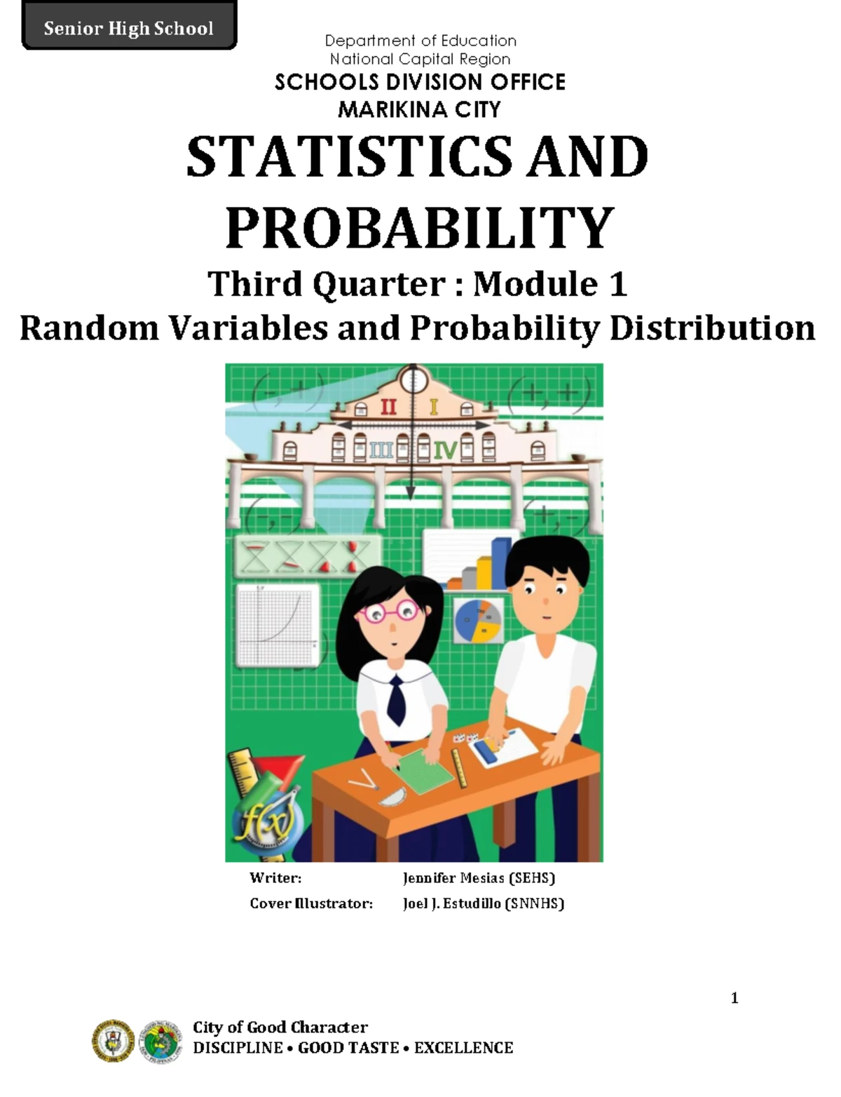 MATH GR11 (Stats Prob) QTR 3: Module 4 - Normal Probability ...