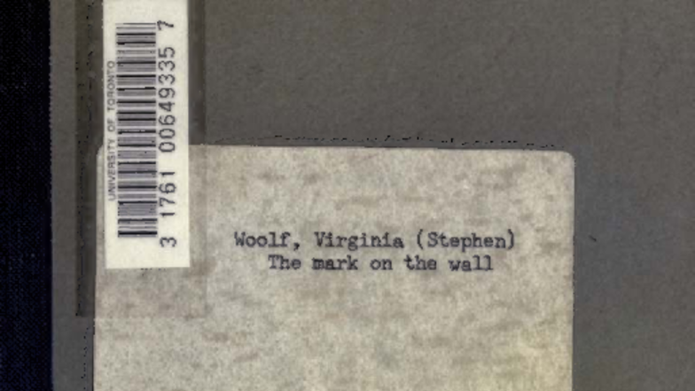 Virginia Woolf's "The Mark on the Wall" - Analysis & Insights 604 - Studocu