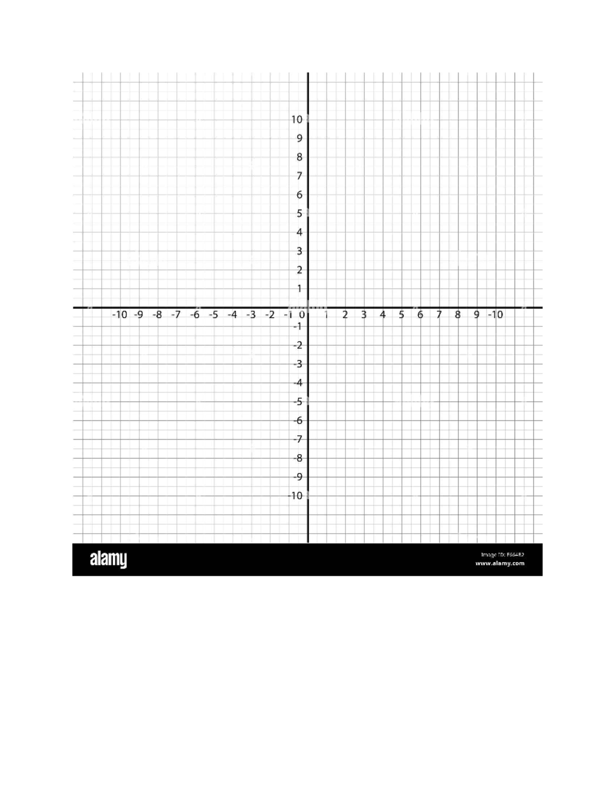 Graph papers for maths - Mathematics - alamy Image ID: E664B2 alamy OL ...