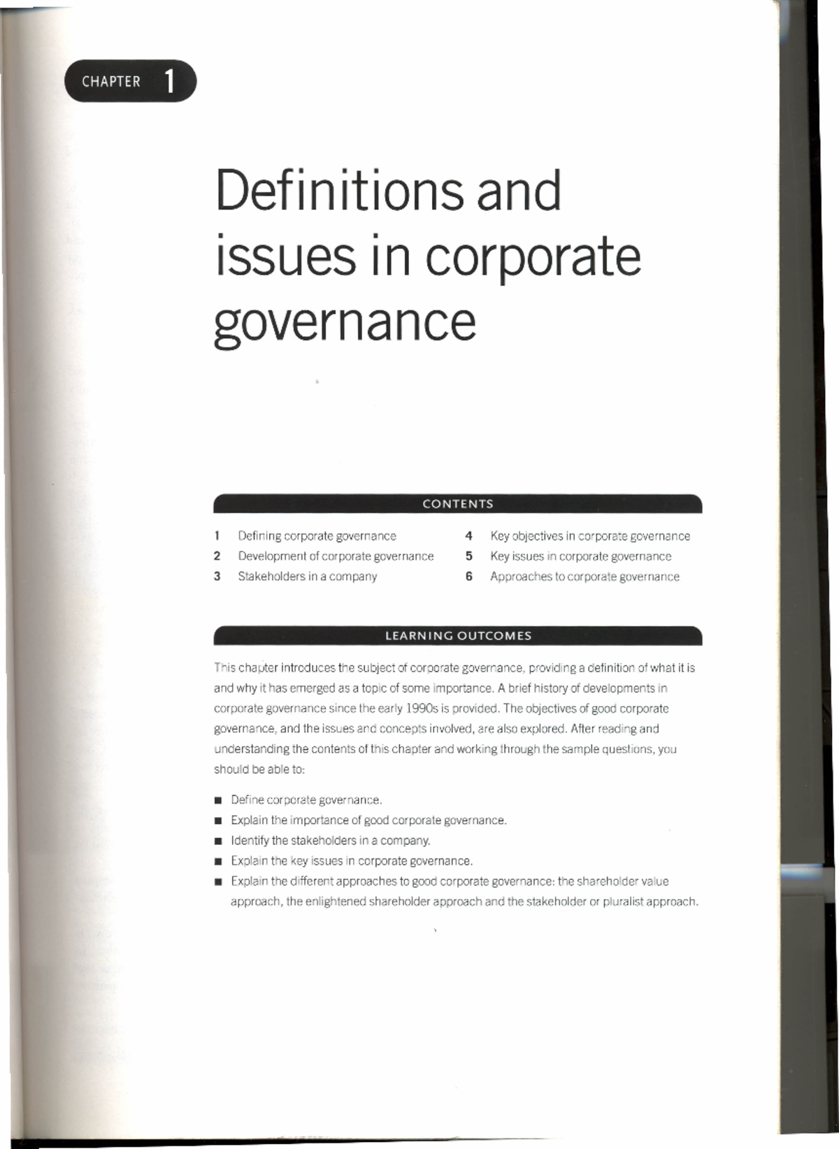 ICSA2101 - Lecture Notes on Corporate Governance Concepts and Issues ...