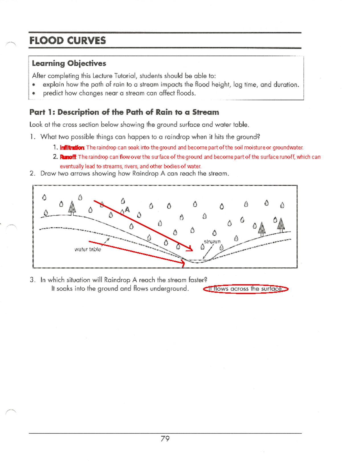 Flood Curves Assignment - Understanding Rain Impact on Streams - Studocu