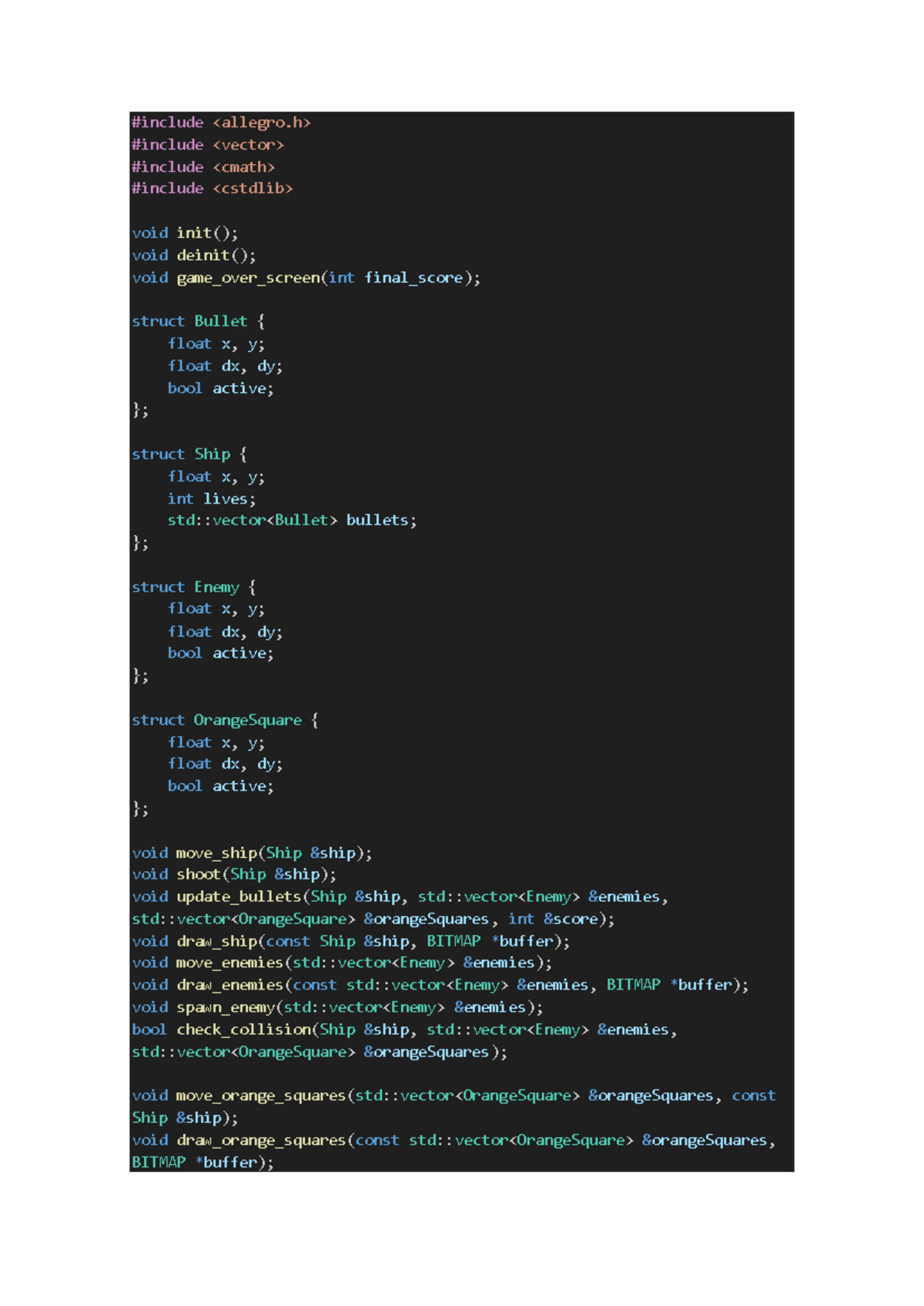 Bullet hell con c++ - #include #include #include - Studocu