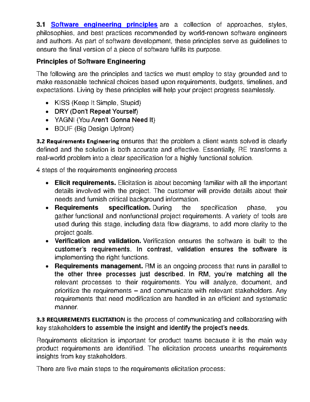 Software Engineering Concepts: Design Patterns & Data Flow DFDs in SE - ####### 3 Software - Studocu
