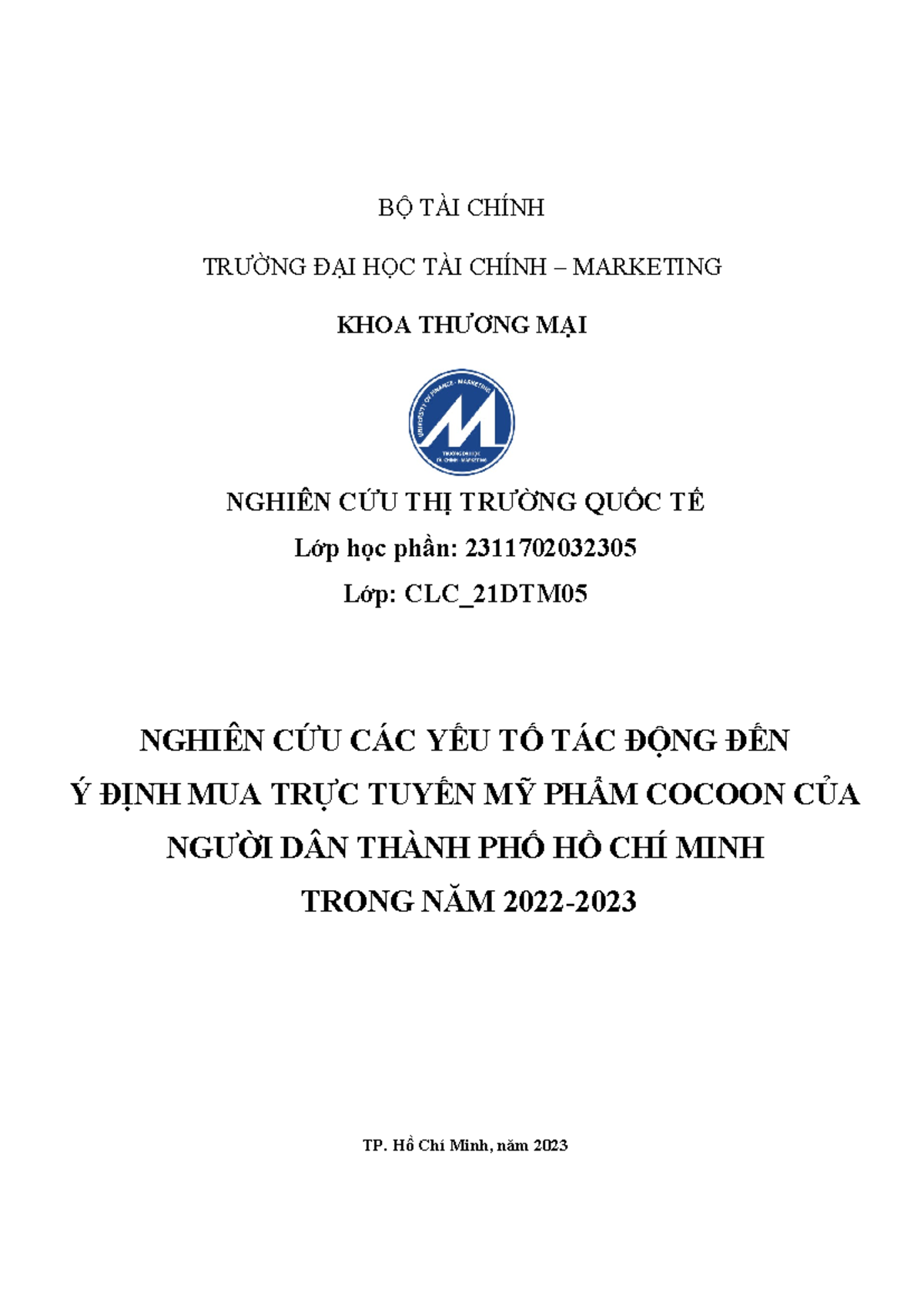 NCTT Nhom2 - eeeeeeeeeeeeeeeeeeeeeeeeee - BỘ TÀI CHÍNH TRƯỜNG ĐẠI HỌC ...