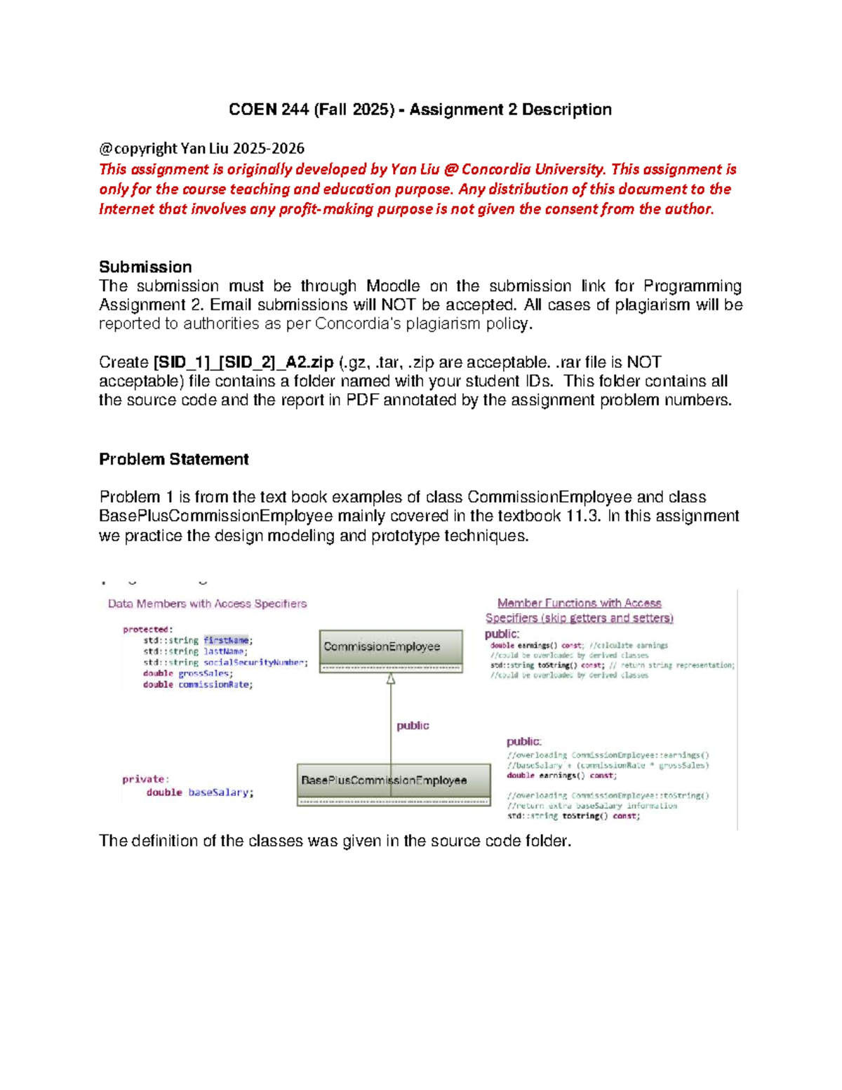 COEN 244 A2 F2025 - Assignment 2 Overview and Guidelines - Studocu