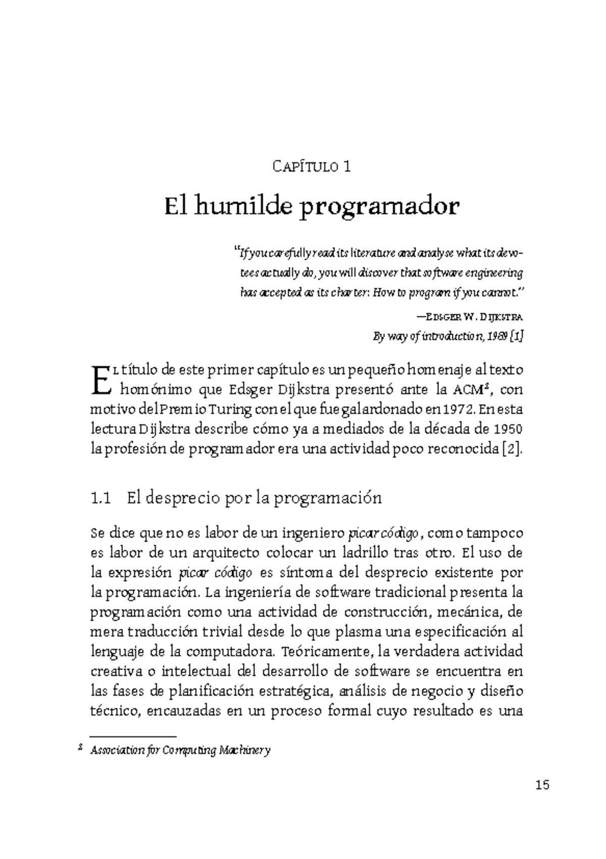 El Humilde Programador Cap 1 - CAPÕTULO 1 El humilde programador ìIf ...